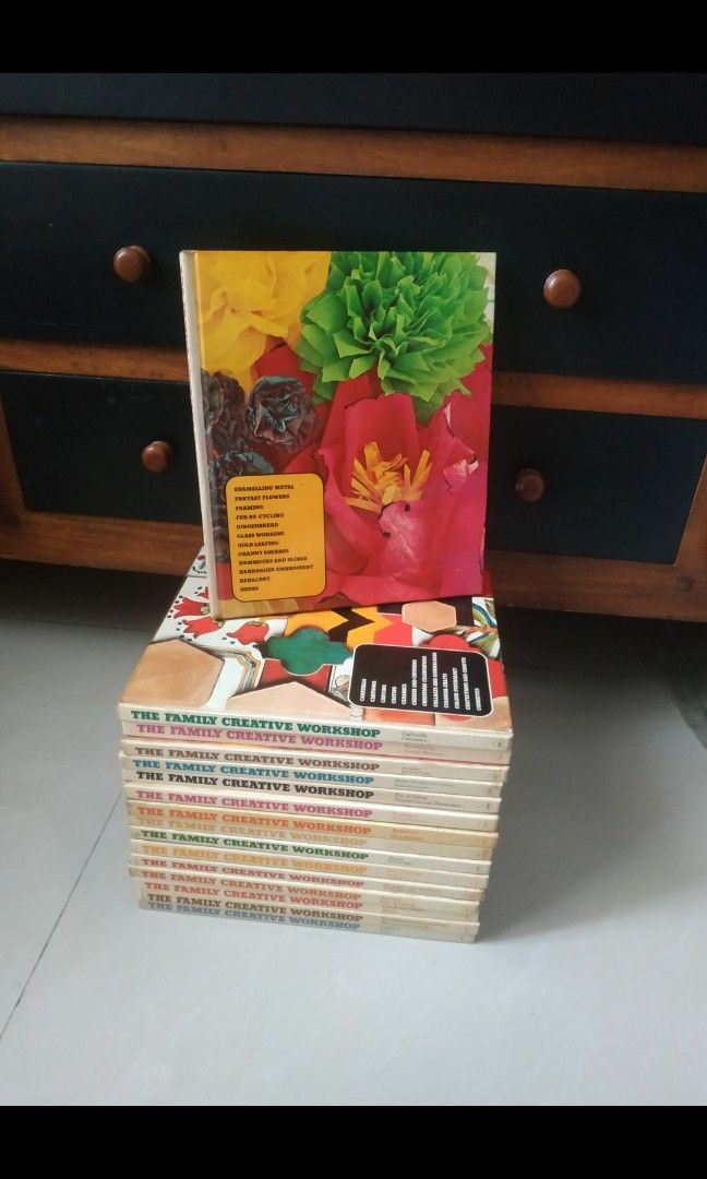 Buku import craft ketrampilan the creative family workshop set 16 pcs ...