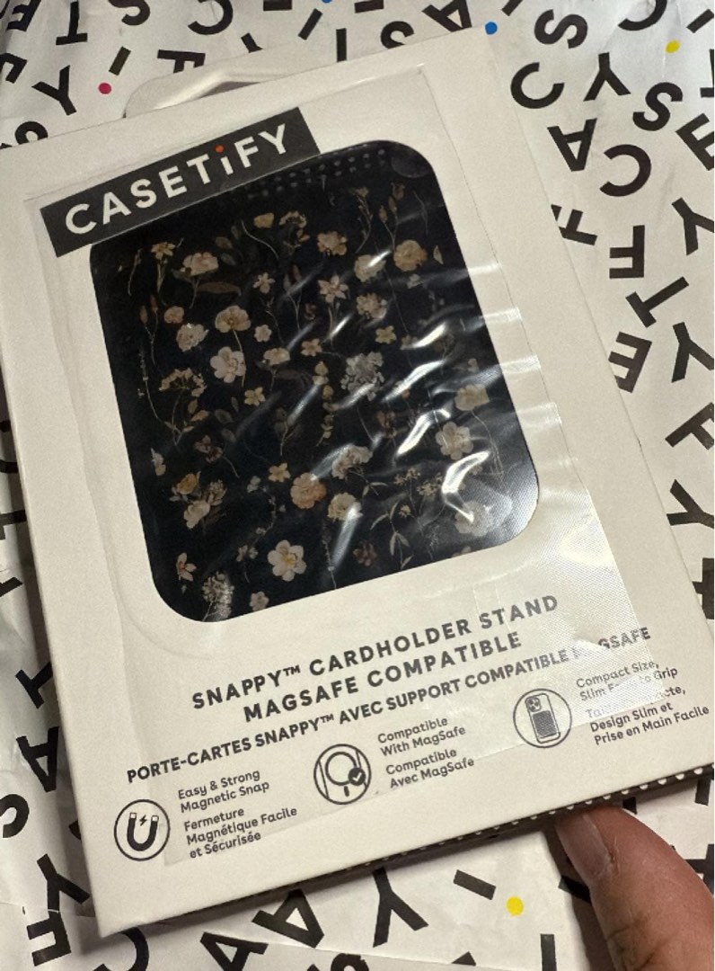 Casetify Snappy Cardholder Stand MagSafe Compatible, Mobile Phones ...