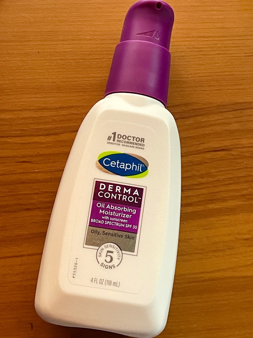 Cetaphil Pro DermaControl Oil Absorbing Moisturizer SPF30, Beauty ...