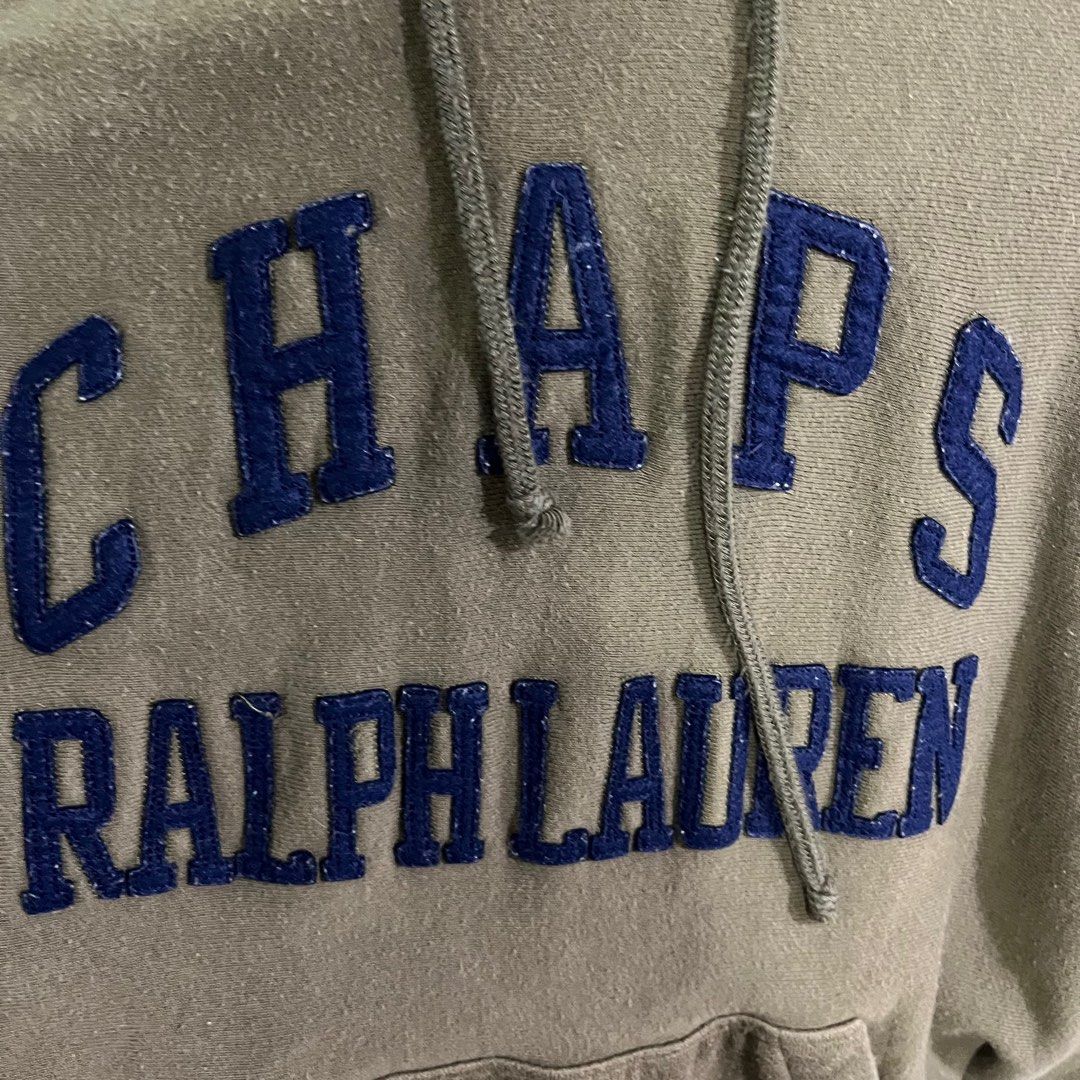 chaps ralph lauren hoodie, Men's Fashion, Tops & Sets, Hoodies on Carousell