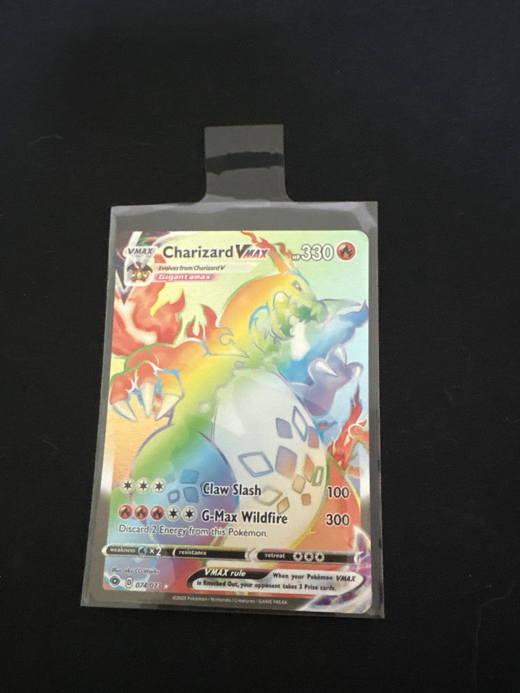 Charizard Vmax 074, Hobbies & Toys, Toys & Games on Carousell