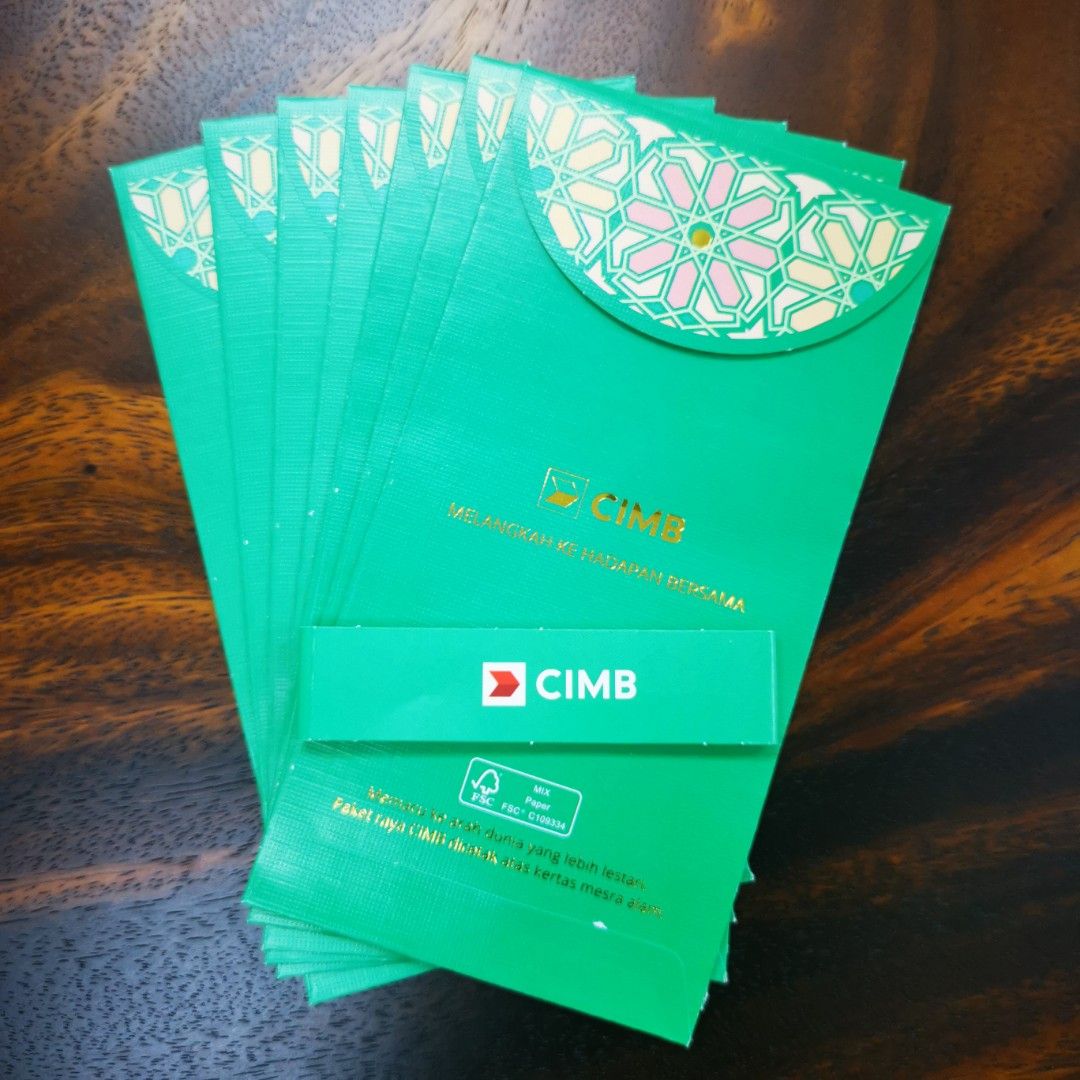 CIMB 2025 Raya Green Package, Hobbies & Toys, Collectibles ...