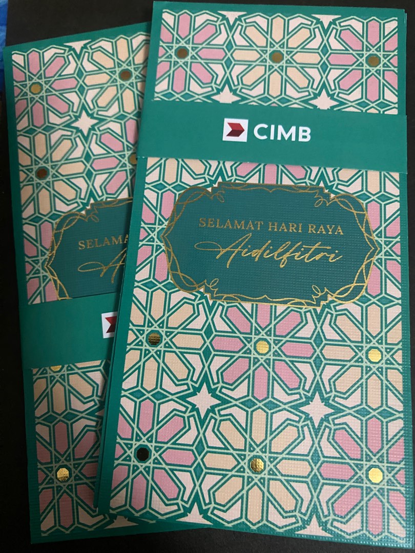 CIMB Raya packets, Hobbies & Toys, Stationery & Craft, Art & Prints on ...
