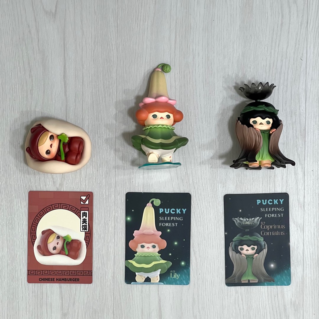 CLEARANCE Popmart Pucky Series (Sleeping Forest Series and The Feast ...