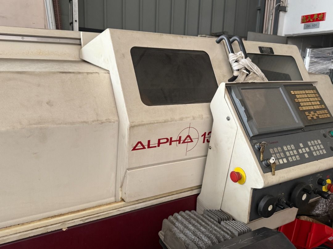 CNC Lathe 600Lathes Alpha 1350S CNC Lathe Heavy-Duty 3250 RPM 3-Phase ...