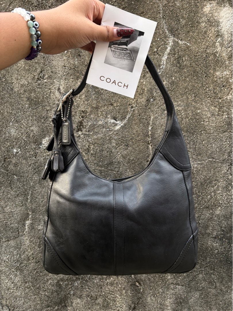 Coach Black Hamilton Ergo Hobo Bag - Original, Women's Fashion, Bags ...