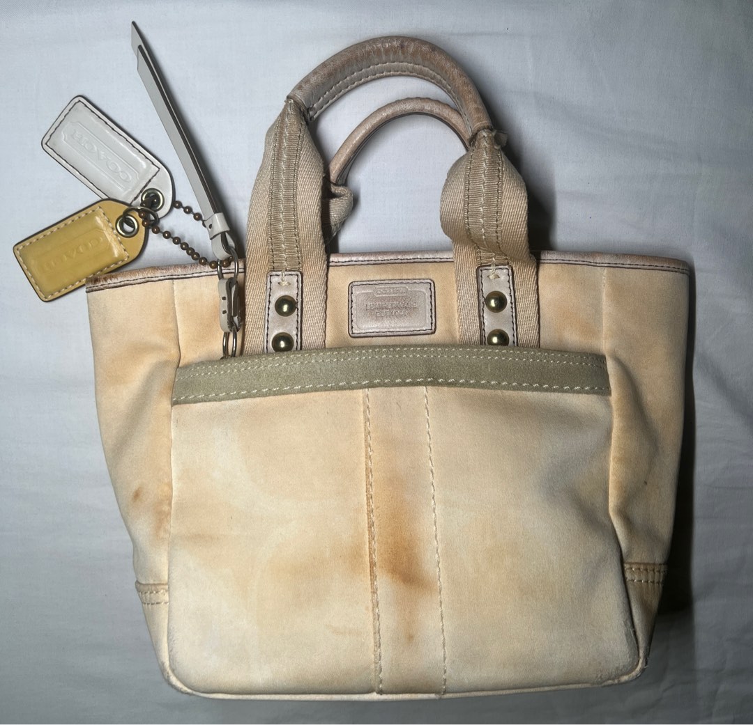 Coach Mini Tote Bag, Women's Fashion, Bags & Wallets, Purses & Pouches ...