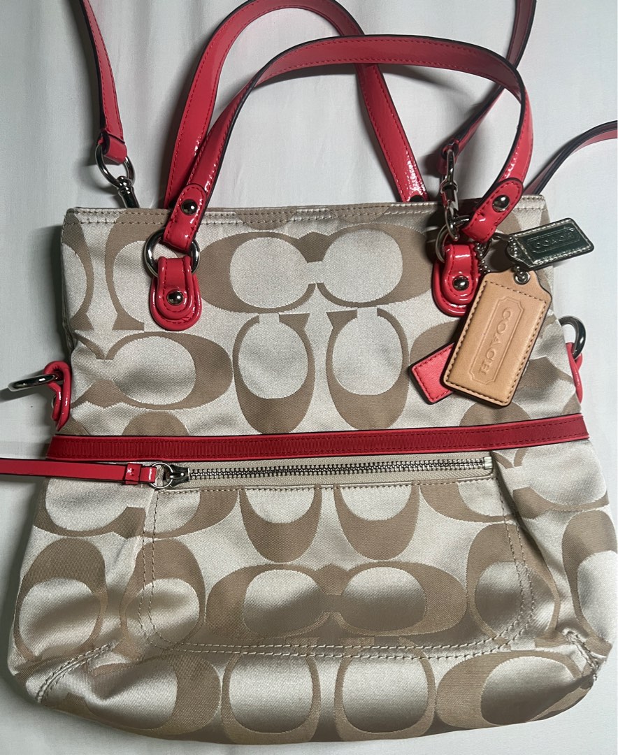 Coach Signature Canvas Crossbody/Shoulder Bag, Women's Fashion, Bags ...