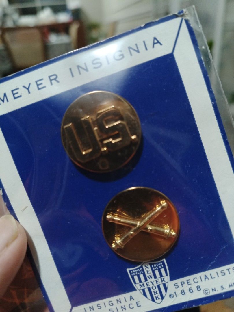 Collar Pin uniform US Army, Hobbies & Toys, Collectibles & Memorabilia ...