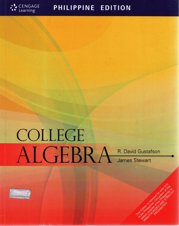 College algebra / R. David Gustafson, James Stewart., Hobbies & Toys ...