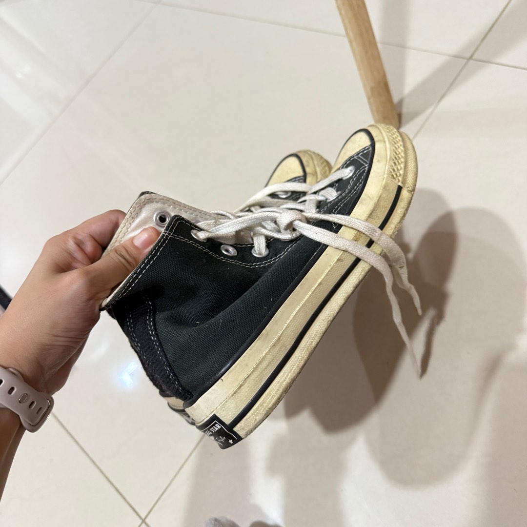 Converse 70s Black Label Black, Women's Fashion, Footwear, Sneakers on ...