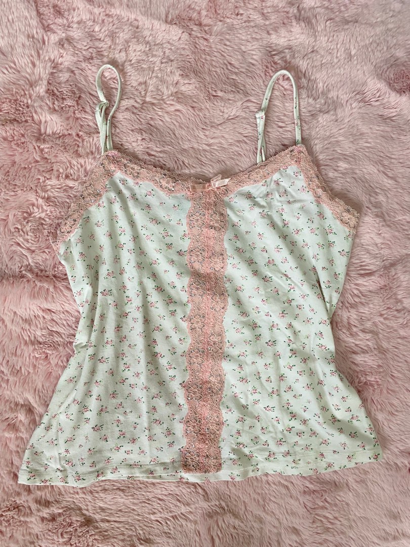 Coquette tank top, Women's Fashion, Tops, Others Tops on Carousell