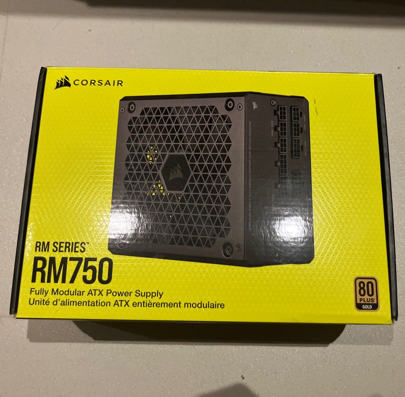 Corsair RM750 Power Supply, Computers & Tech, Parts & Accessories ...