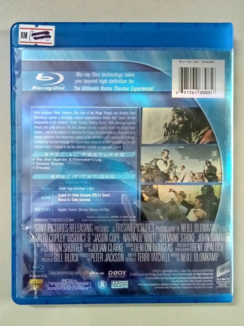 District 9 Bootleg DVD, Hobbies & Toys, Music & Media, CDs & DVDs on ...