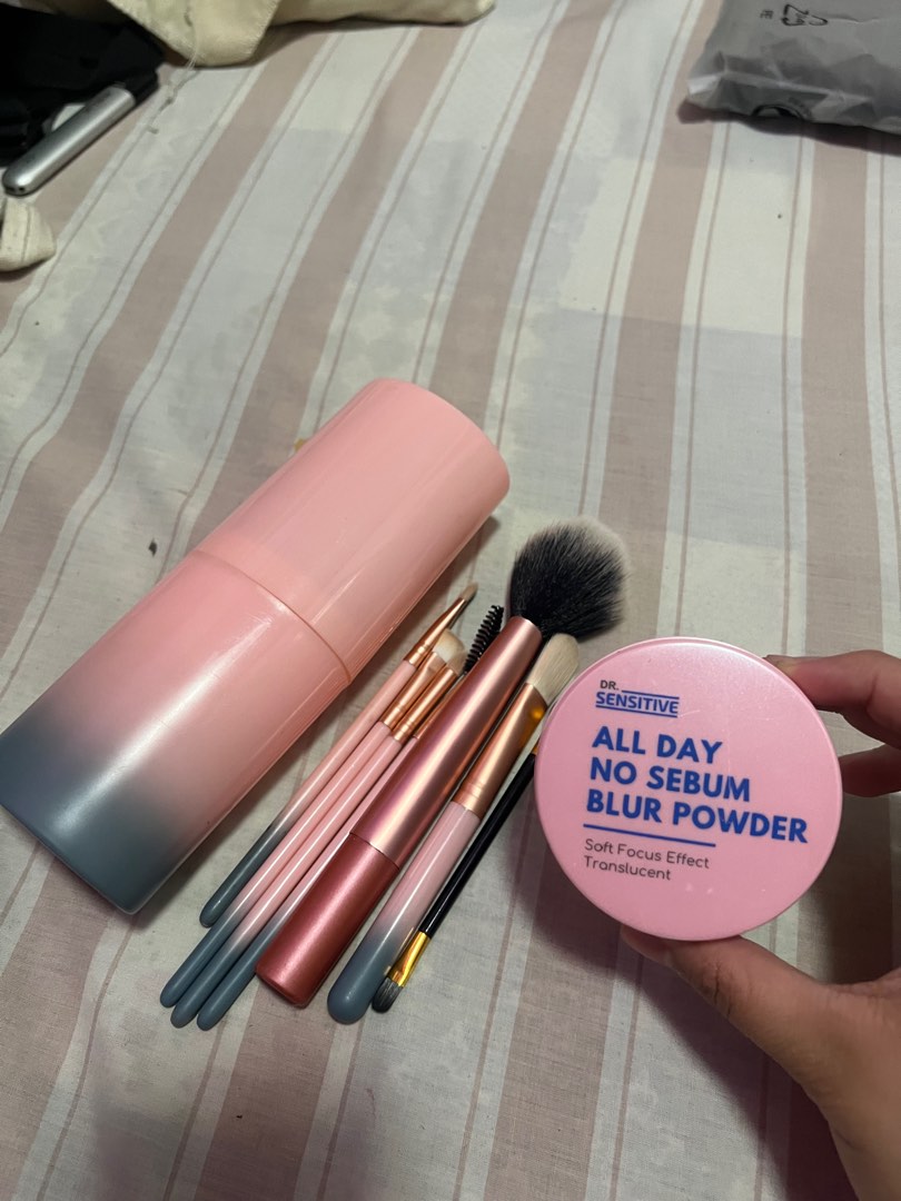 Dr. Sensitive Blur Powder Translucent w/ FREE BRUSHES, Beauty ...