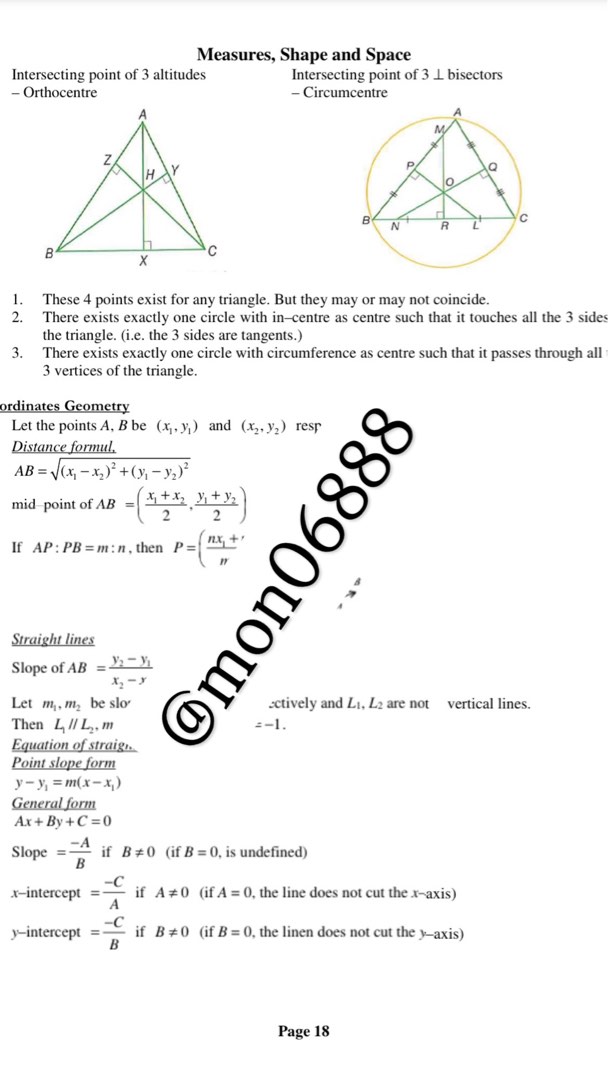 DSE Mathematics notes, 其他, 其他 - Carousell