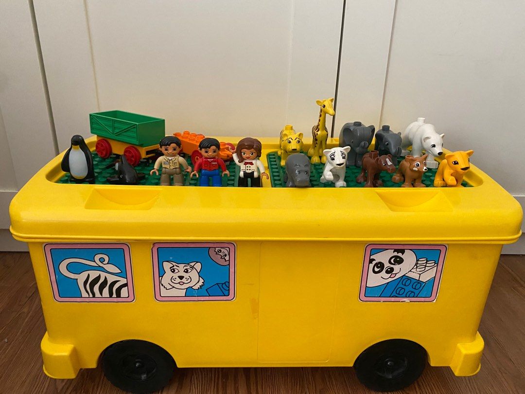 Duplo Lego Bus Storage, Hobbies & Toys, Toys & Games on Carousell