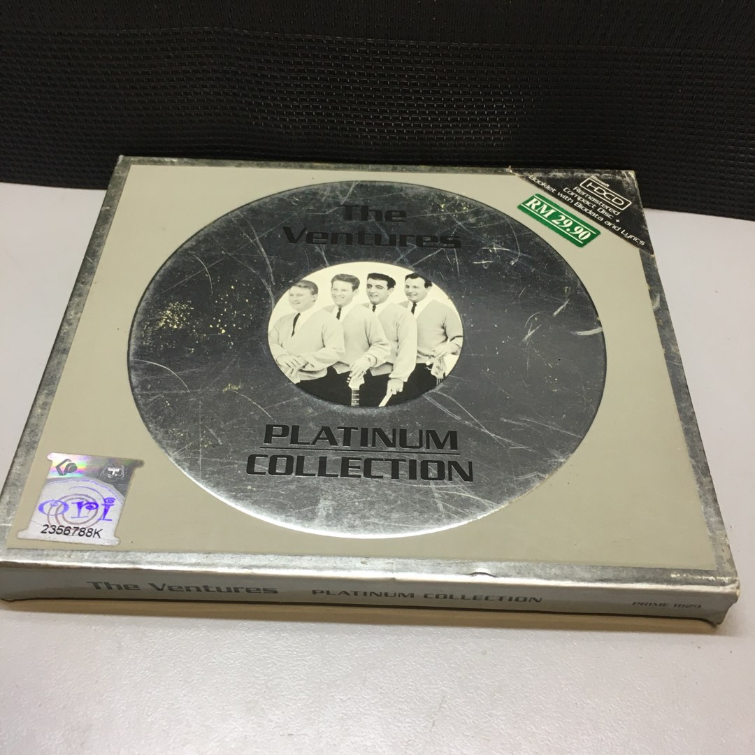 (Eng CD) The Ventures platinum collection, Hobbies & Toys, Music & Media, CDs & DVDs on Carousell
