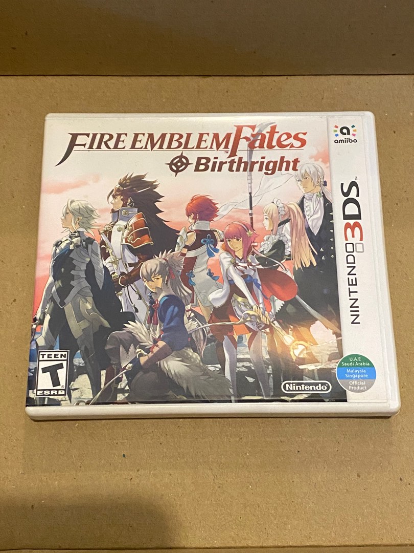 Fire Emblem Fates Birthright 3DS, Video Gaming, Video Games, Nintendo ...