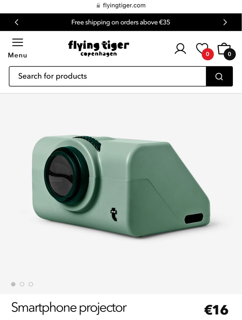 FLYING TIGER Smartphone Projector, TV & Home Appliances, TV ...