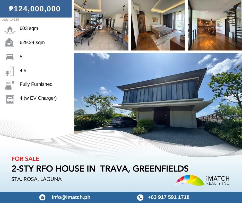 For Sale: 2-Sty House & Lot in Trava at Greenfield City Sta. Rosa ...