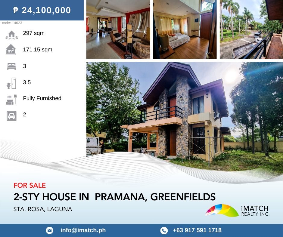 For Sale: 2-Sty w/attic House & Lot in Pramana Residential Park, Sta ...