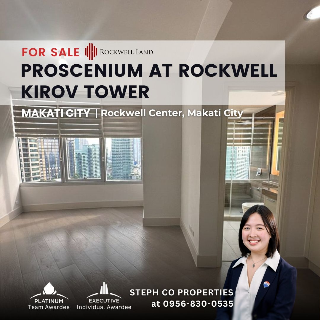 FOR SALE: Proscenium at Rockwell Kirov, 3BR Unit at Makati (Direct ...
