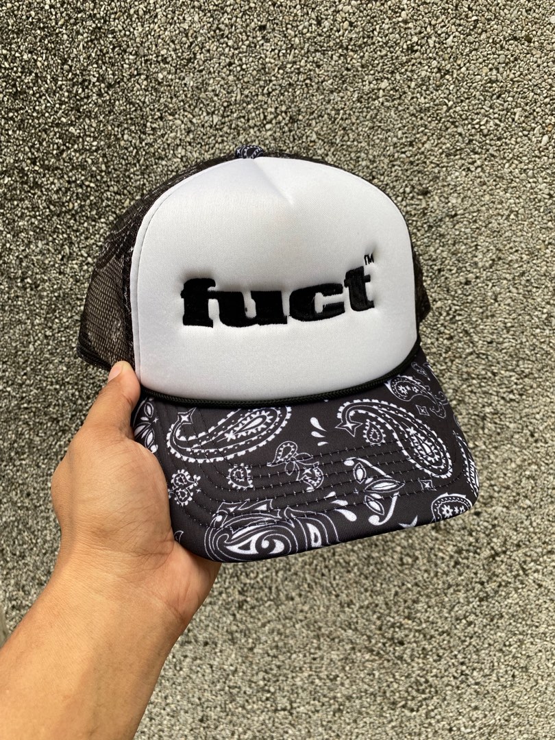 fuct peisley trucker cap, Men's Fashion, Watches & Accessories, Caps ...