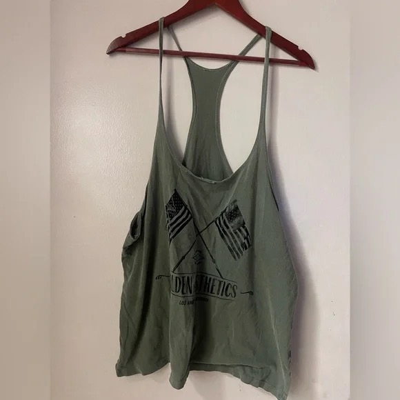 Golden Aesthetics USA Stringer Singlet, Men's Fashion, Activewear on ...