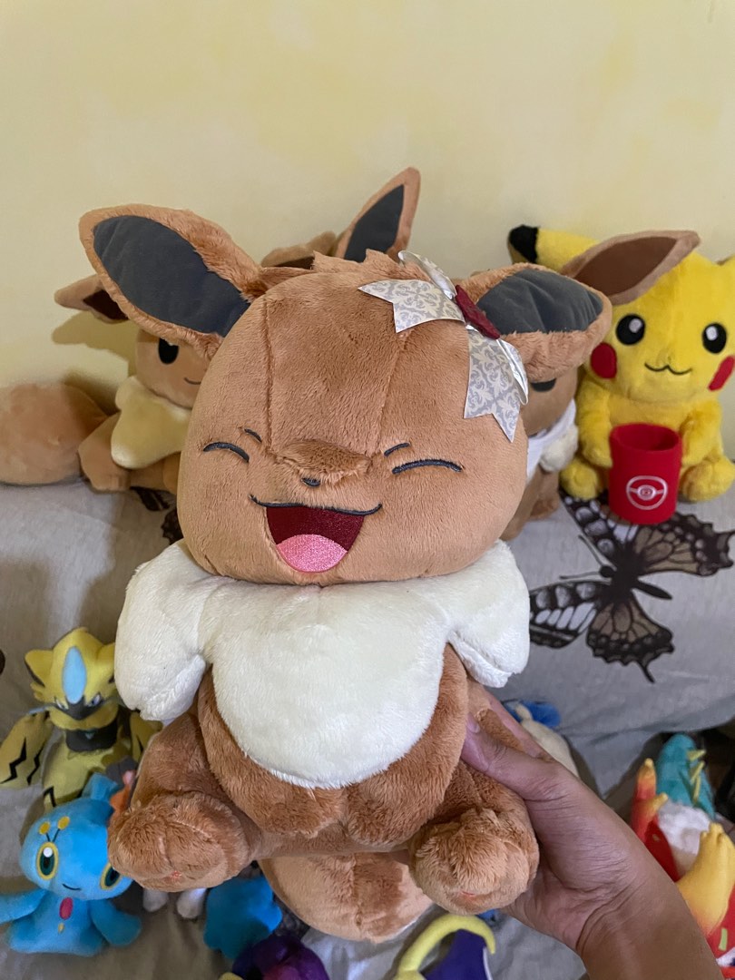 Happy Eevee (Ichiban Kuji), Hobbies & Toys, Toys & Games on Carousell