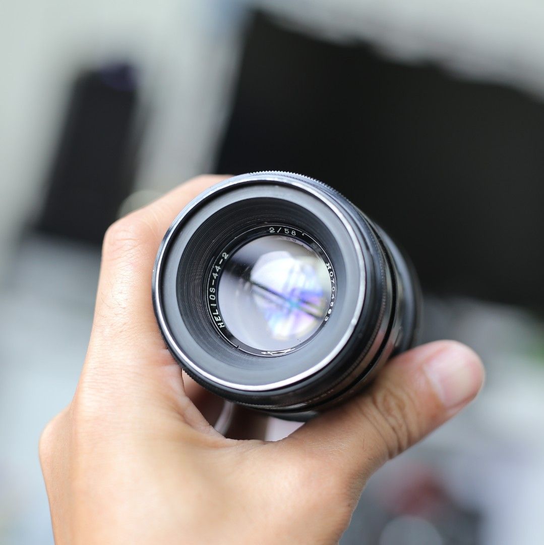 Helios 58mm F2 Lens w/ M42 Sony Adapter, Photography, Lens & Kits on ...