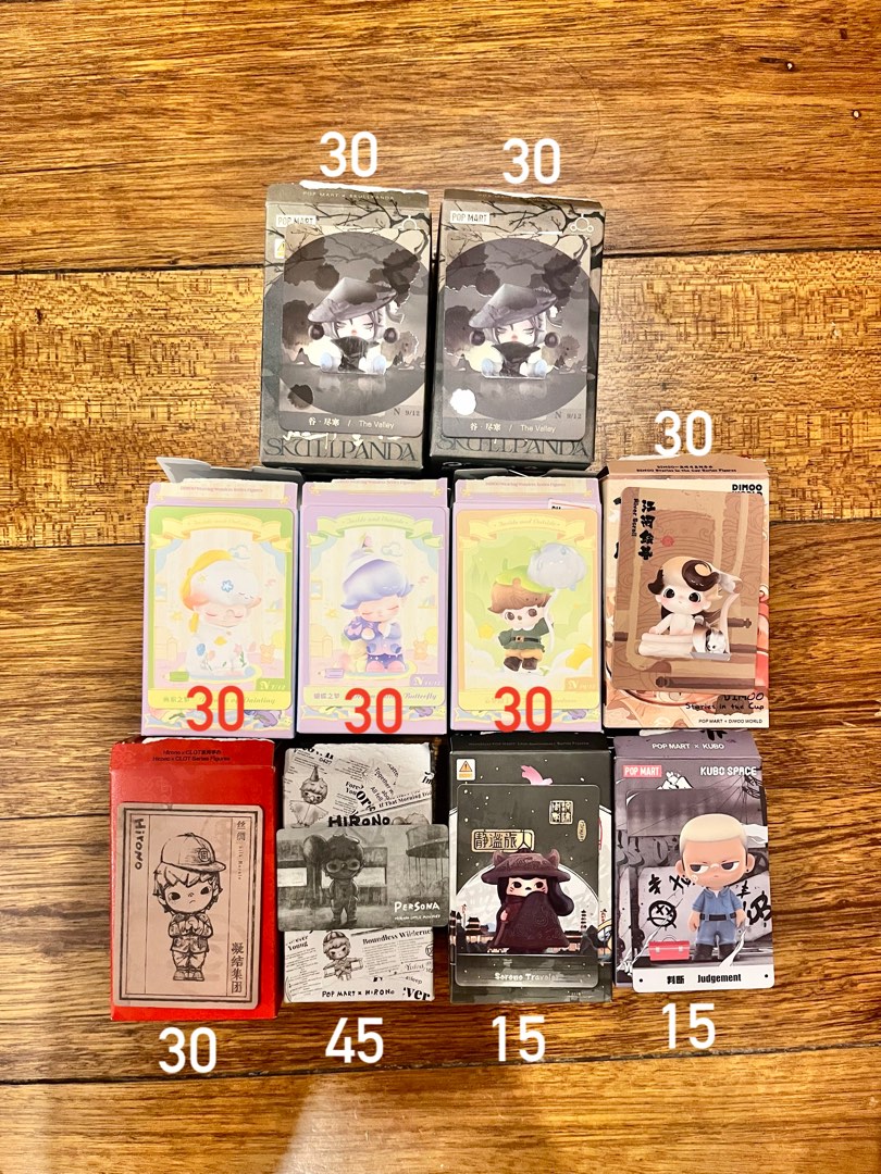 Hirono Dimoo Skullpanda Pucky Kubo, Hobbies & Toys, Toys & Games on ...