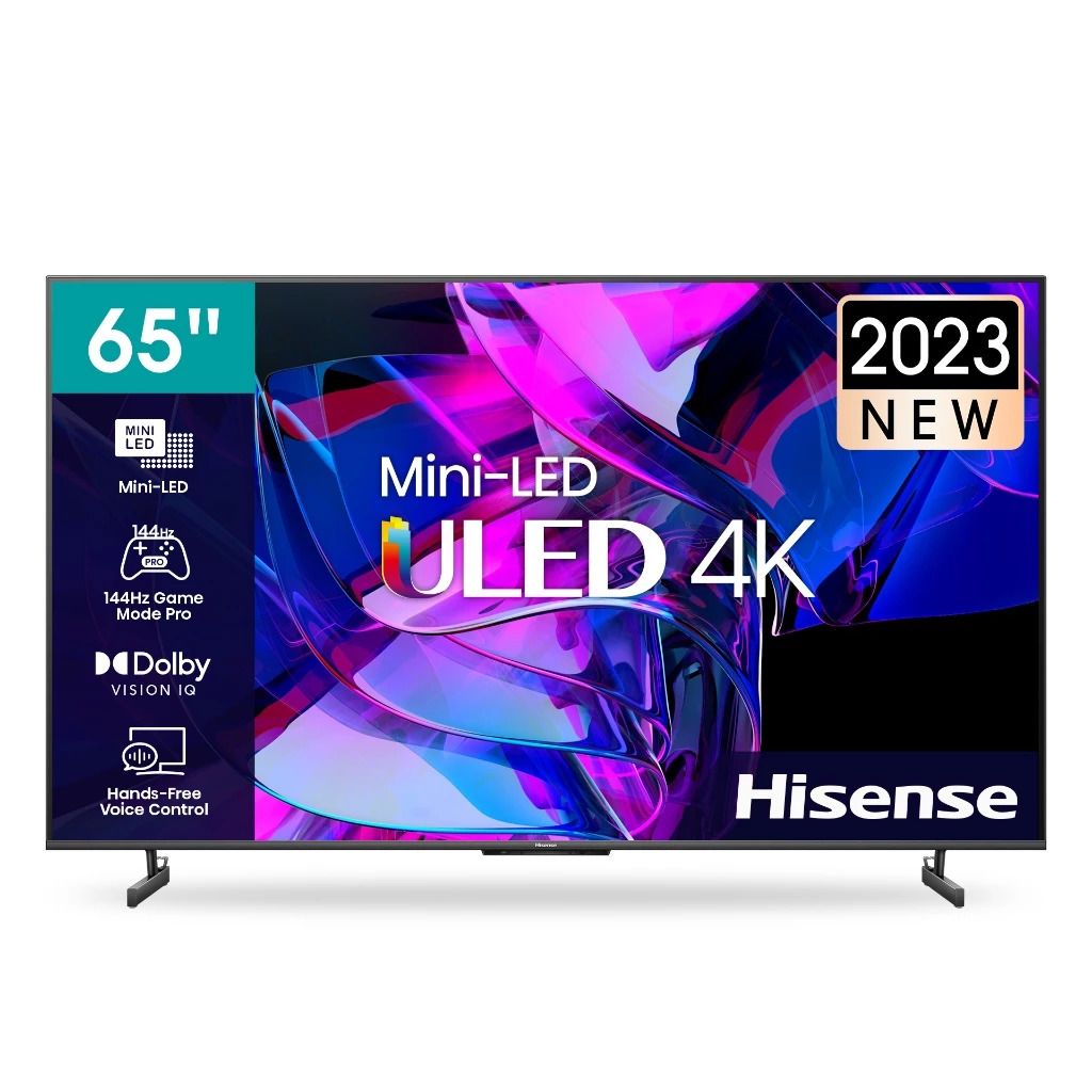 Hisense U6K U7K U6H Mini-LED A6H A65K ULED 4K UHD Smart TV (2023) QLED ...