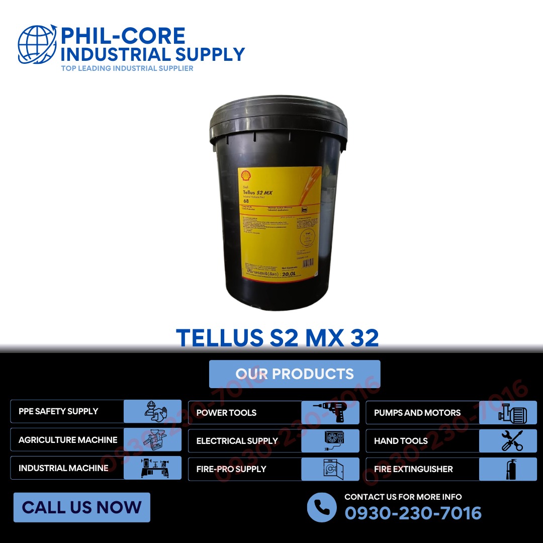 Hydraulic Oil Tellus S2 MX 32, Fluid Power Made Efficient with Tellus ...