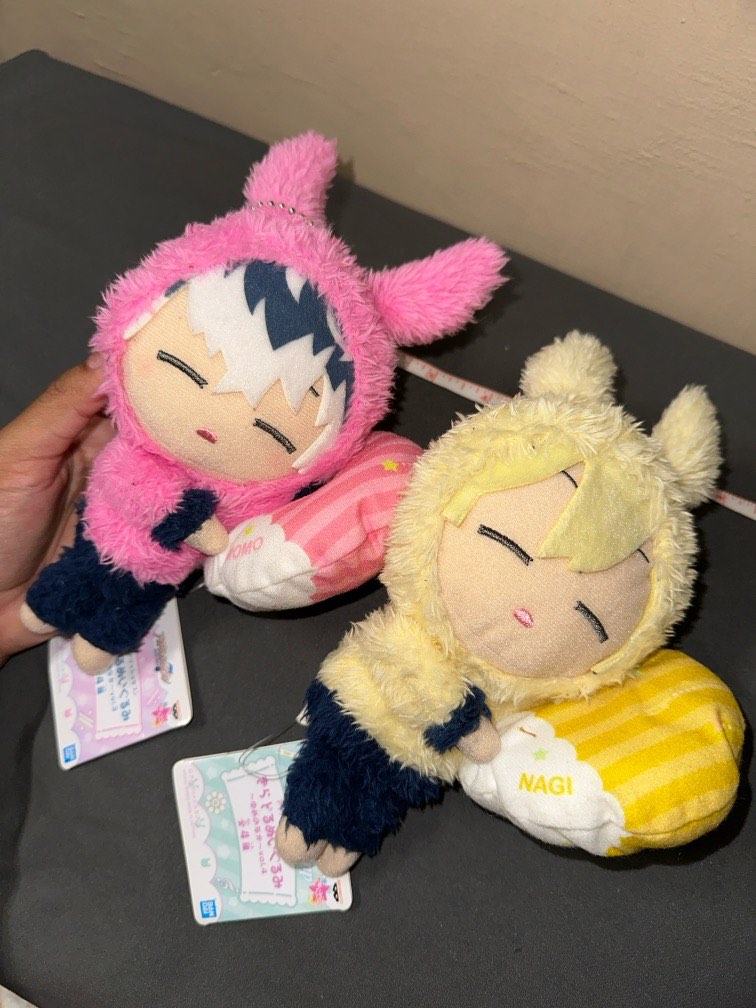 IDOLiSH7 BUNDLE Momo Chan Nagi Kiradoll Stuffed Toy Charm, Hobbies ...