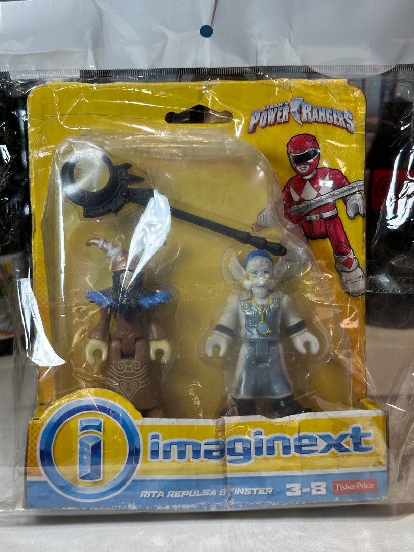 Imaginext POWER RANGERS RITA REPULSA FINSTER 2 PACK FIGURE MIGHTY ...