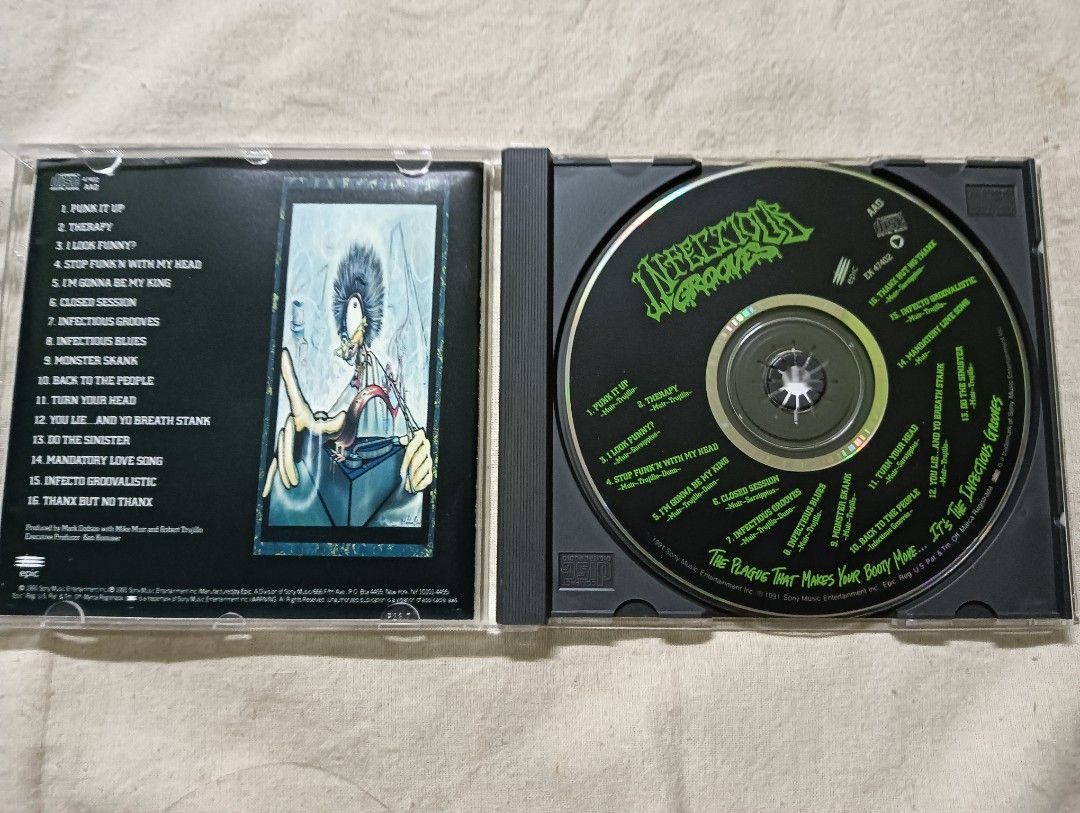 Infectious Grooves - The Plague that makes your booty.. it's the ...