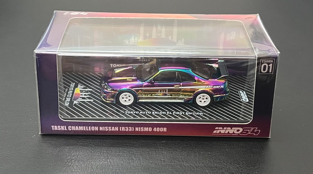 Inno64 TASKL Nissan Skyline GTR33 Chameleon, Hobbies & Toys, Toys ...