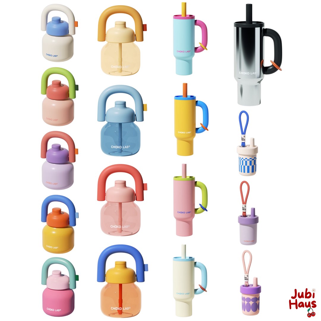 INSTOCK Chako Lab Lin Lin Pot, Bawang Thermos, Bobo Cup Thermal Water ...