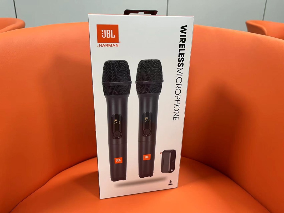 JBL one drag two wireless microphone, Audio, Microphones on Carousell