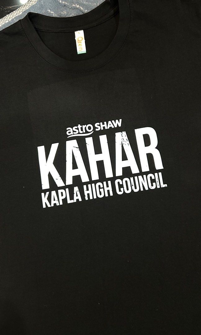 KAHAR KAPLA HIGH COUNCIL (OFFICIAL ASTRO SHAW MERCH), Men's Fashion ...