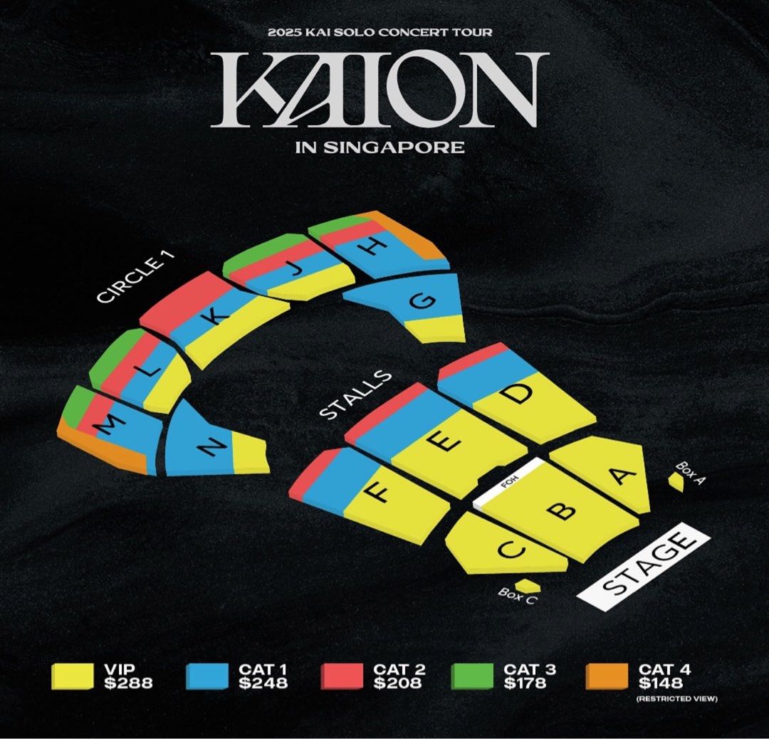 KAI SINGAPORE Ticket, Tickets & Vouchers, Event Tickets on Carousell