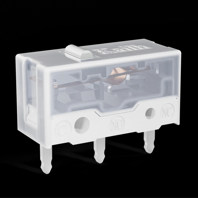 Kailh Sword GM X transparent white shell white dot micro switch for gaming mouse (100 million ...