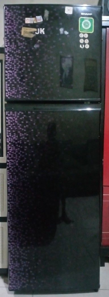 Kulkas SHARP 2 Pintu Type SJ 316MG Smart Inverter Lengkap Masih Garansi ...
