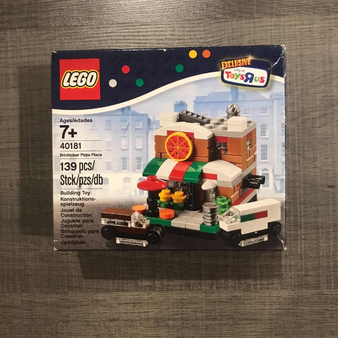 Lego Bricktober Pizza Place 40181 TRU Exclusive, Hobbies & Toys, Toys ...