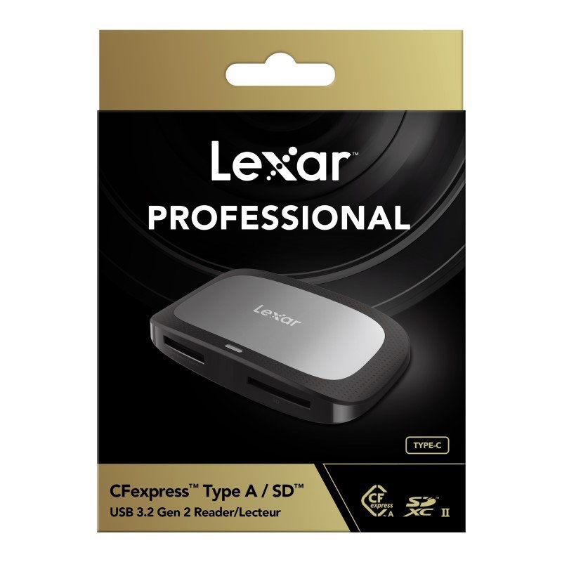 Lexar Professional CFexpress Type A/SD USB 3.2 Gen 2 Reader, Designed ...