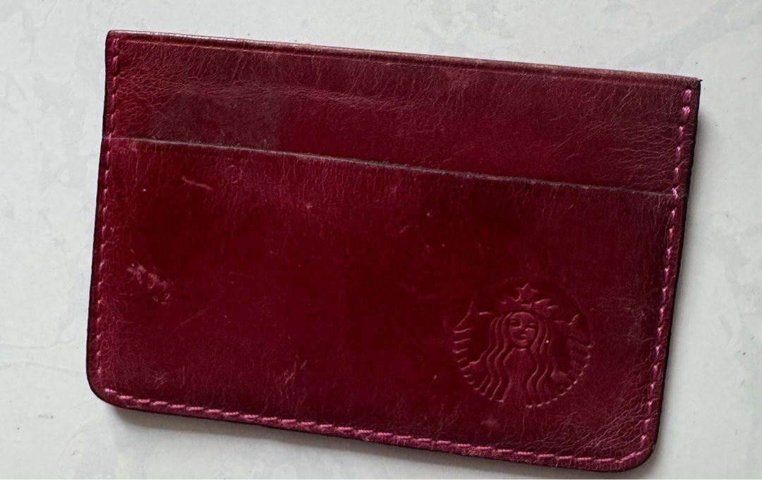 Limited edition Starbucks Card holder sleeve, Luxury, Bags & Wallets on ...
