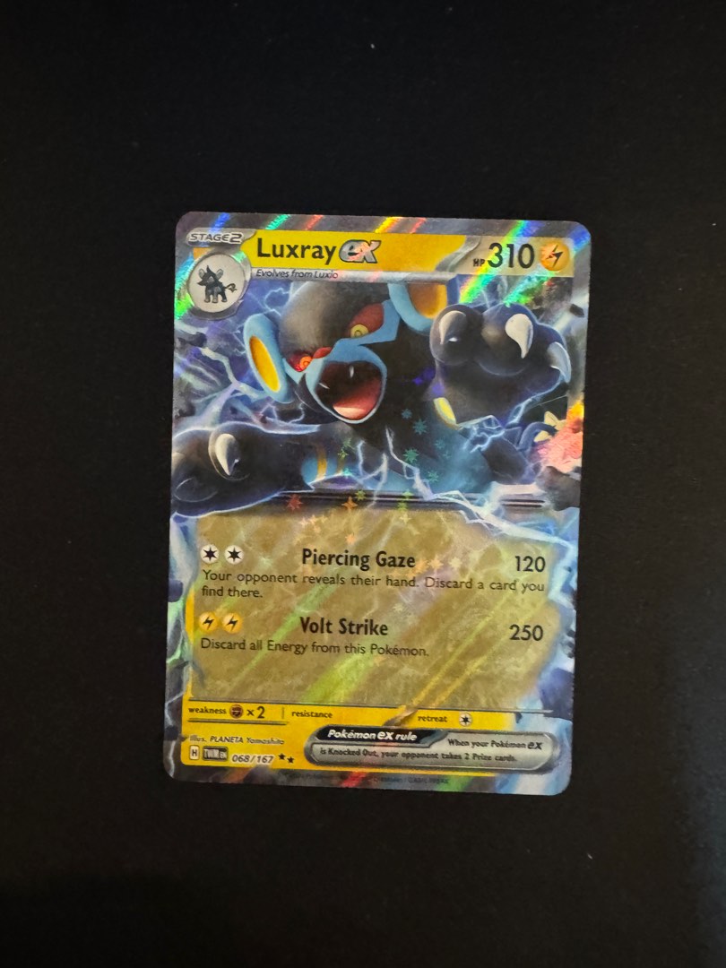 Luxray ex, Hobbies & Toys, Toys & Games on Carousell