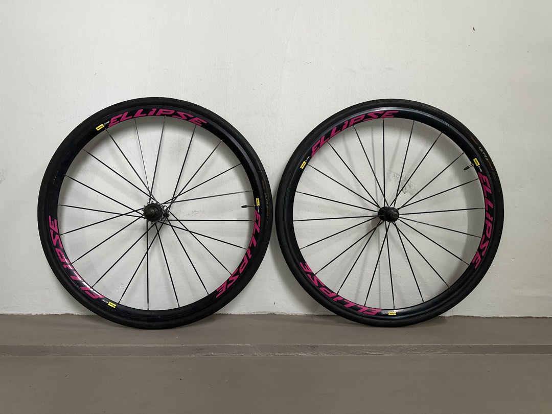 Mavic Ellipse wheelset for fixie fixed gear bike single speed track ...