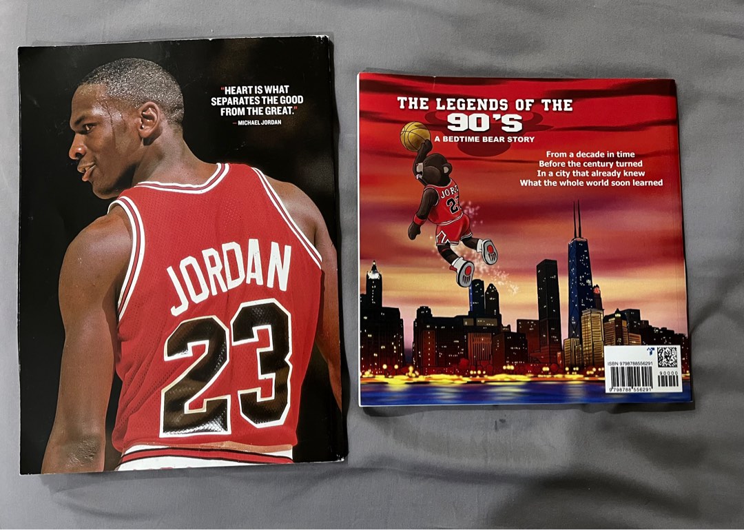 Michael Jordan magazine and story book, Hobbies & Toys, Books ...